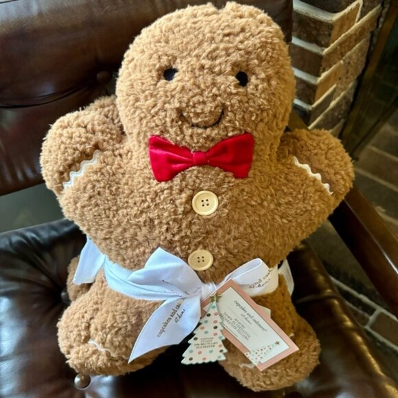 Cupcakes And Cashmere Gingerbread Pillow